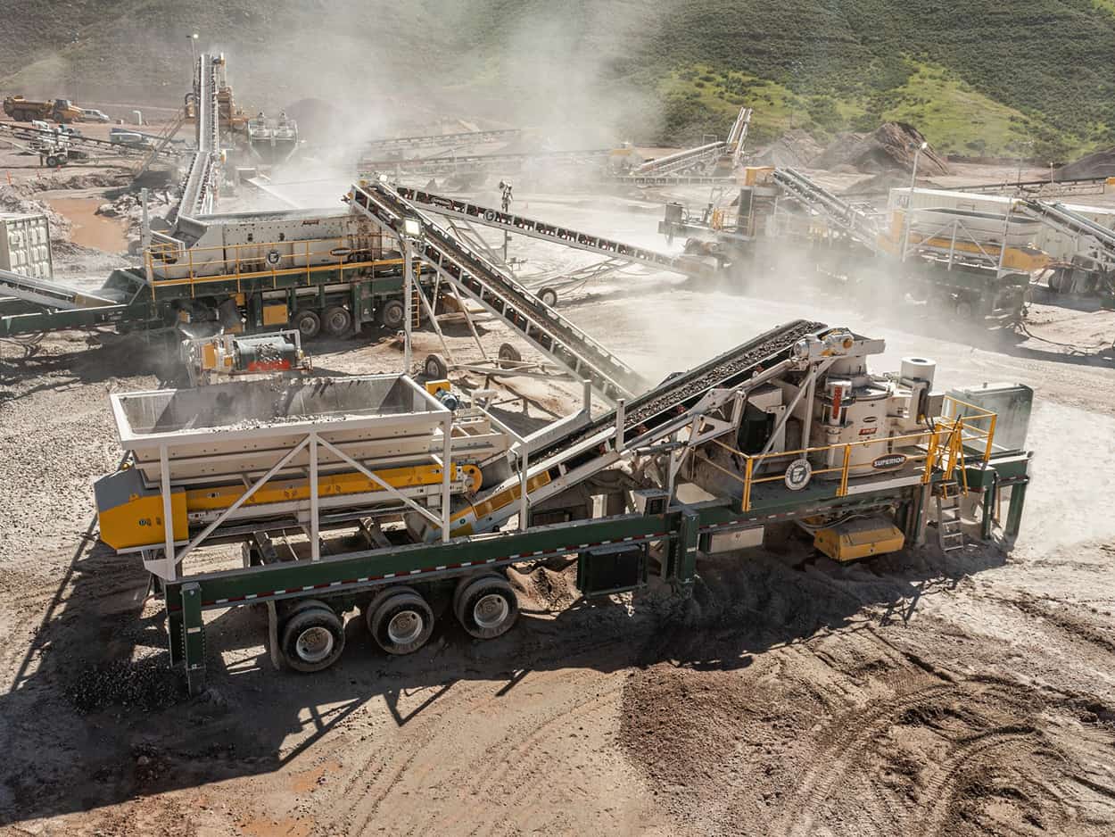 Superior® Portable Plants | Custom Mobile Aggregate Plants