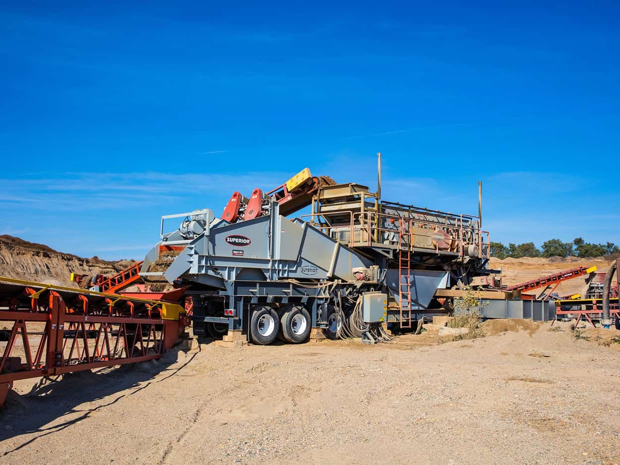 Superior® Portable Plants | Custom Mobile Aggregate Plants