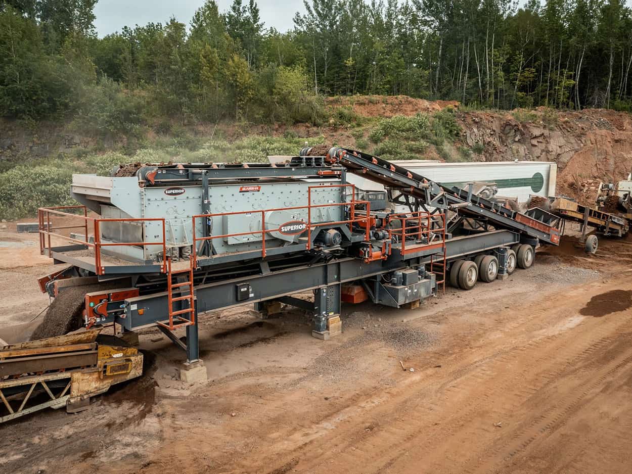 Superior® Portable Plants | Custom Mobile Aggregate Plants