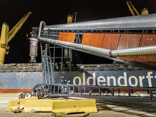 Superior® Ship Loading | Mobile Conveyor Solutions